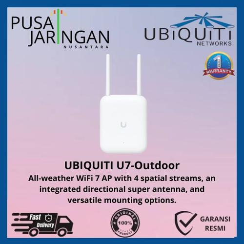 Jual UBIQUITI U7-Outdoor Unifi U7 Outdoor WiFi 7 AP Access Point - Jakarta Pusat - Pusat ...