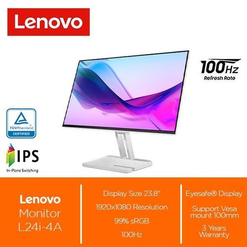 Jual MONITOR LED LENOVO L24i-4A 24 INCH IPS 100HZ 1MS FHD FRAMELESS ...
