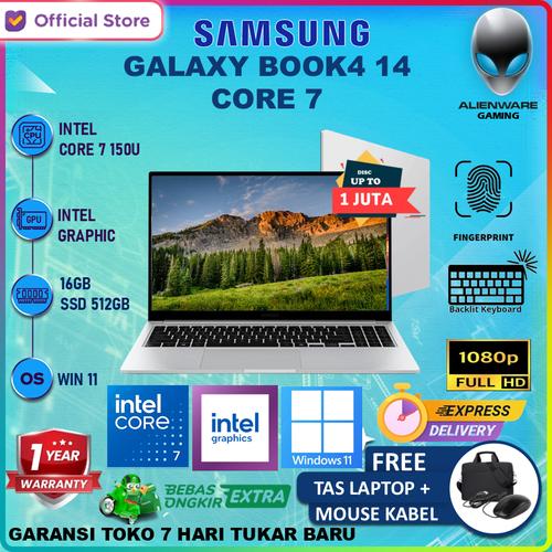 Promo Samsung Galaxy Book4 15 Intel Core i7 150U 16GB 512GB W11 15.6FHD ...