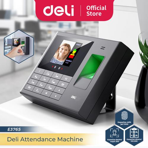 Promo Deli Face Recognition Attendance Machine E3765 Cicil 0% 3x - Kab ...