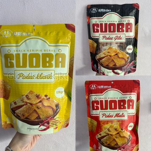 Jual URBITES GUOBA SNACK KERIPIK BERAS PEDAS GILA / PEDAS MALA / PEDES ...