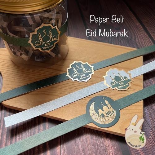 Jual PBI Paper Belt Idul Fitri/ Lebaran/ Eid Mubarak/ Sleeve/ Kertas ...