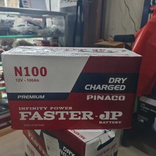 Jual AKI BATERAI BASAH FASTER JP N100/95E41R 100AH GENSET TAFT GRS 6 BLN - Kota Medan - GENSET ...