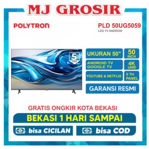 Jual LED TV POLYTRON 50" PLD50UG9959 50 INCH USB MOVIE ANDROID NEW ...
