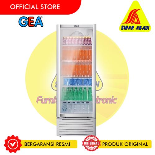 Jual GEA SHOWCASE CHILLER / DISPLAY COOLER EXPO37FR 5 RAK TERLARIS ...