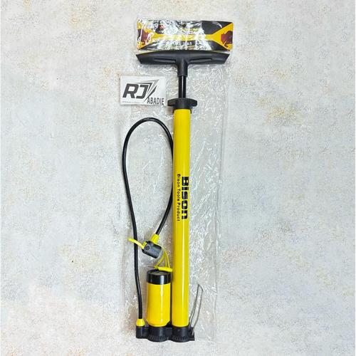 Jual Alat Pompa Ban Sepeda Meteran Besar GG Karet Bicycle Pump BISON ...