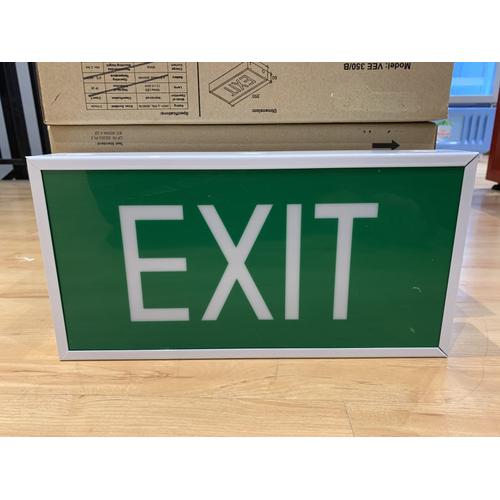 Jual LAMPU DARURAT EMERGENCY EXIT BOX INCLUDE BATERAI BATTERY CADANGAN ...