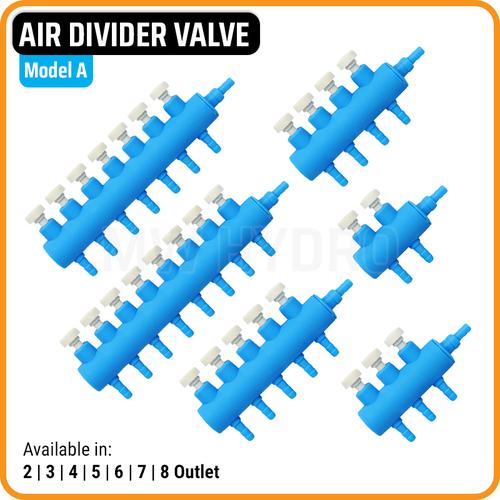 Jual Air Flow Divider Valve | Keran Manifold Pembagi Udara Aerator ...