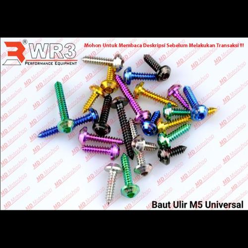 Jual Baut Titanium WR3 Ulir Cacing Body CVT Sekrup Kawasaki Honda ...