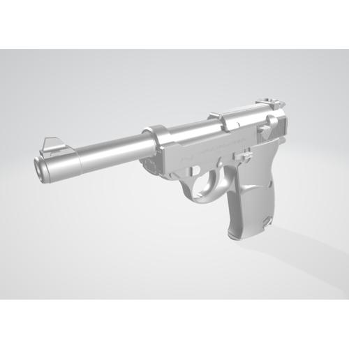 Jual mainan anak laki laki replika tembakan properti cosplay p38 atau ...