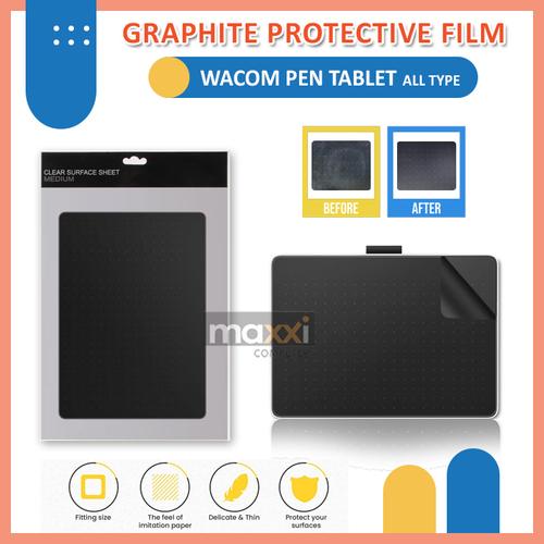 Jual One by Wacom - Intuos - Bamboo Graphite Protective Film Screen ...