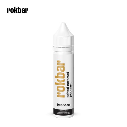 Jual SALTED CARAMEL POPCORN FREEBASE LIQUID ROKBAR - 60ml, 8mg ...