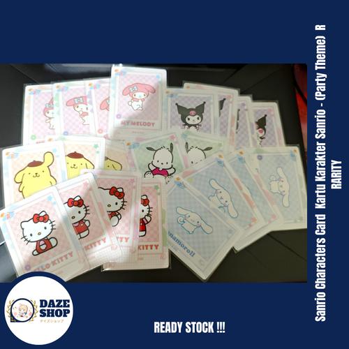 Jual Sanrio Characters Card Kartu Karakter Sanrio - (Party Theme) R ...