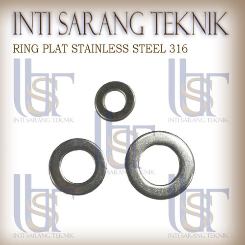 Jual RING PLAT STAINLESS M12 - SS304 - SUS304 - A2 - Jakarta Pusat ...