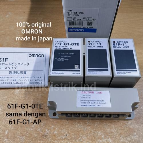 Jual Floatless level switch 61F G1 OTE atau AP original Omron - Jakarta ...