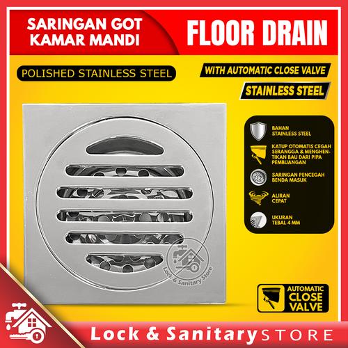 Jual Floor Drain FD 9001 M Saringan Got Saluran Kamar Mandi Avur Lantai ...