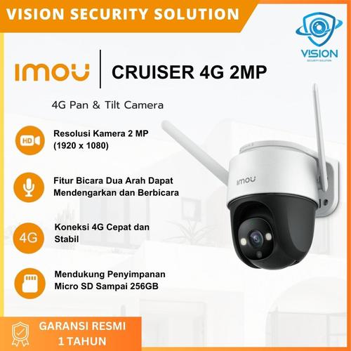 Promo CCTV IP PT Smart Wireless Imou Out Cruiser 4G 2MP IPC-S21FTP Two-Way - +IMOU 256GB ...