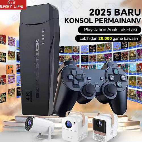 Jual 【20.000 permainan】2025 Konsol game konsol game proyektor TV rumah ...