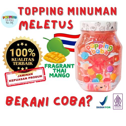 Jual Popping Boba Rasa Mangga 500 gram | Topping Minuman - Kota Bandung ...