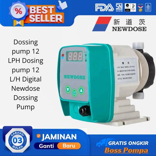 Jual Dossing pump 12 LPH Dosing pump 12 L/H Digital Newdose Dossing ...