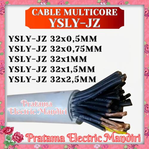 Jual Kabel Cable Multicore YSLY-JZ 32x1,5mm 32x1.5mm 32 x 1,5mm 1.5mm @Mtr - Jakarta Barat ...