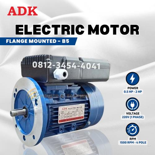 Jual Dinamo Motor 1/2 hp 0.75hp B5 1 phase electric dynamo 1 Hp ADK 4P ...