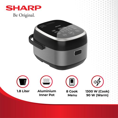 Promo Sharp Rice Cooker Digital 1.8L KS-DI18-SL / KS DI18 / KS DI18 ...