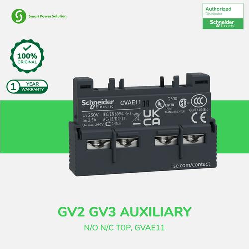 Promo Schneider Electric GV2 GV3 AUXILIARY N/O N/C TOP GVAE11 - Jakarta ...