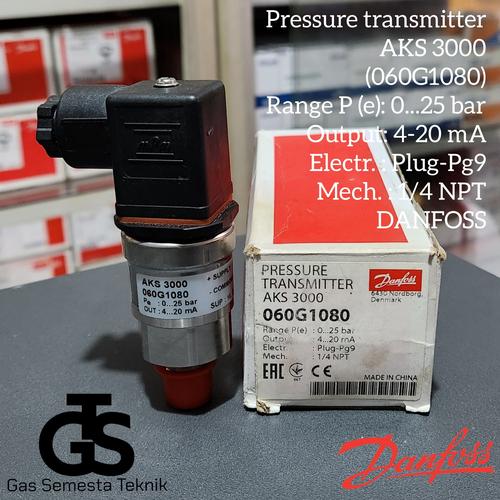 Jual PRESSURE TRANSMITTER AKS 3000 (060G1080) DANFOSS | PRESSURE ...