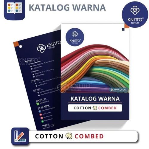 Jual KATALOG WARNA KAIN COTTON COMBED KNITTO BAHAN KAOS - Jakarta ...