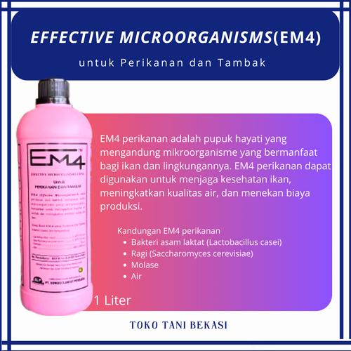 Jual Pupuk cair organik em4 pink untuk perikanan dan tambak - Kota ...