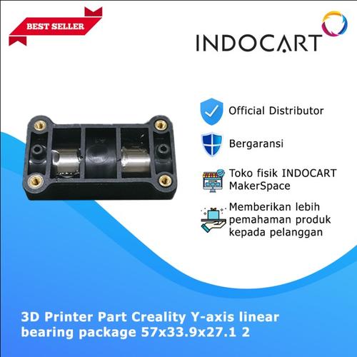 Jual 3D Printer Part Creality Y Axis Linear Bearing Package 57x33.9x27 ...