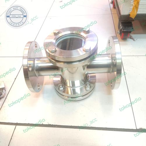 Jual Sight Glass Flow Indikator SS304 Flange Jis 10K 2" inch - Jakarta ...