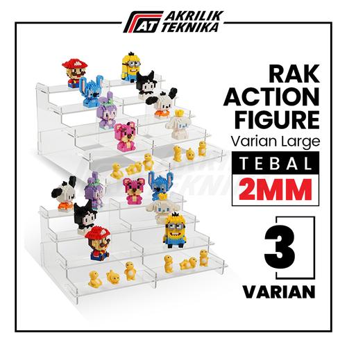 Jual STAND DISPLAY AKRILIK / RAK ACTION FIGURE / DISPLAY KACAMATA LARGE ...