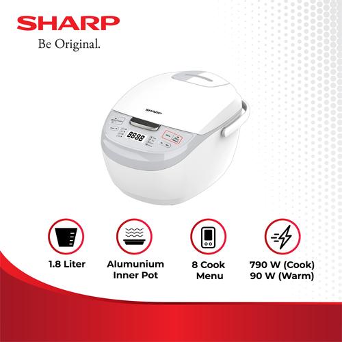 Promo Sharp Rice Cooker Digital 1.8L KS DS18WH / KS-DS18-WH / KS-DS18 ...