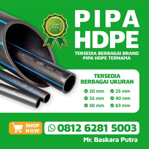 Jual PIPA HDPE 1 INCH SDR 11 PN 16 MURAH PE - 100 - Jakarta Timur ...
