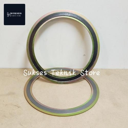 Jual Spiral Wound Gasket / SWG JIS 5K Carbon Steel Ukuran 4" inch ...