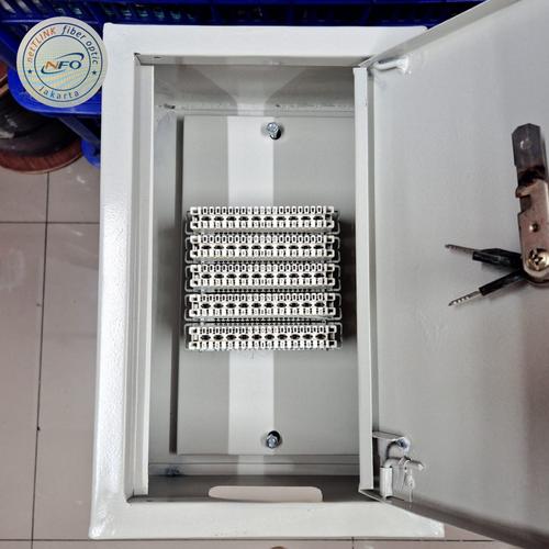 Jual box mdf telepon 50 pair / box telepon 50 pair lengkap / box ...