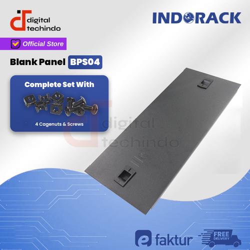 Jual INDORACK Accesories Blank Panel Standart 4U Penutup Celah Rak ...