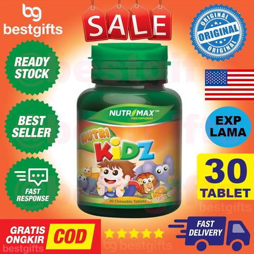 Jual NUTRIMAX NUTRI KIDZ NUTRIKIDZ MULTIVITAMIN MULTI VITAMIN DAYA ...
