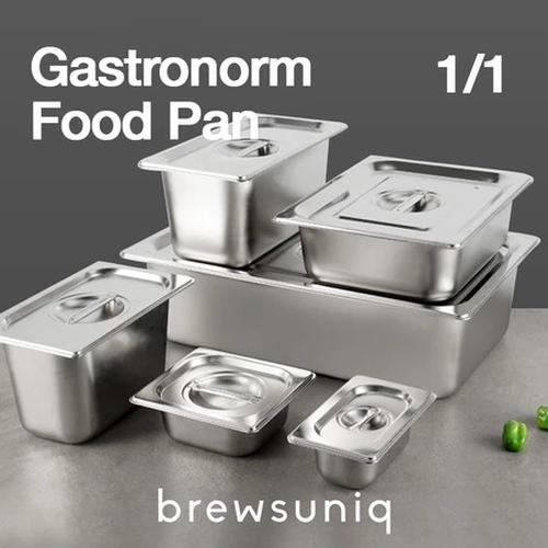 Jual Brewsuniq - Gastronomy Food Pan 1/1 - Wadah makanan stainless ...