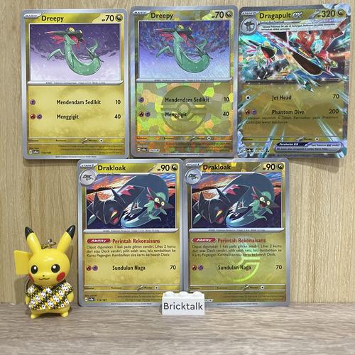 Jual Dreepy sv8a 118/187 , Drakloak 119/187 Normal, Pokeball / Monster ...