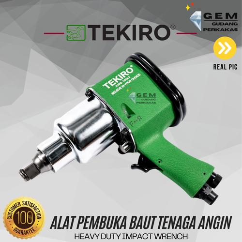 Jual TEKIRO HEAVY DUTY IMPACT WRENCH / Alat Pembuka Baut Tenaga Angin ...