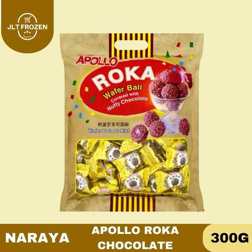 Jual Apollo Roka Wafer Ball / Snack Ringan Rasa Twins / koko / Susu ...