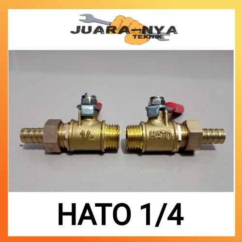 Jual Kran Angin Stop Keran 1/4" Inch Kuningan HATO Orange - Kota Bandung - JUARANYA TEKNIK ...