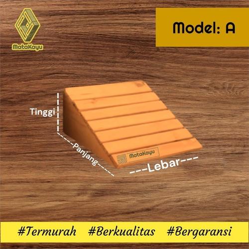 Jual Model A L45 wooden ramp tanjakan motor kayu jembatan kayu kursi ...
