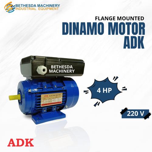 Jual Dinamo Motor 4 HP 1500 Rpm - Dinamo Listrik 1 Phase 4 HP 4 Pole ...