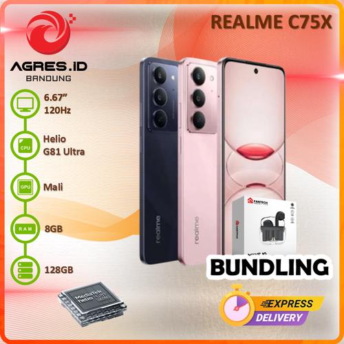 Promo Realme C75X 8Gb 128Gb Garansi Resmi Indonesia - PINK, NON BUNDLE ...