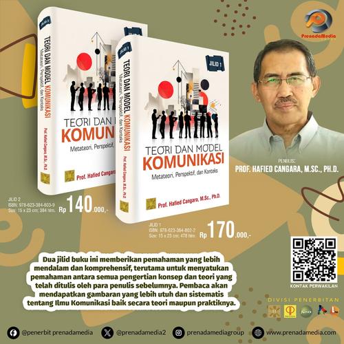 Jual TEORI DAN MODEL KOMUNIKASI: METATEORI, PERSPEKTIF, DAN KONTEKS ...