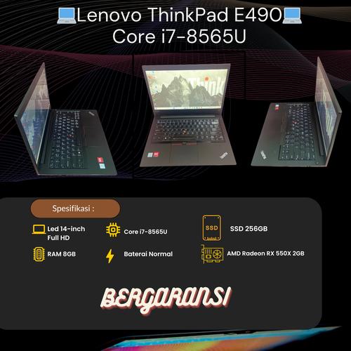Jual Lenovo ThinkPad E490 Intel Core i7 8565U /16GB /256GB + HDD 1TB ...